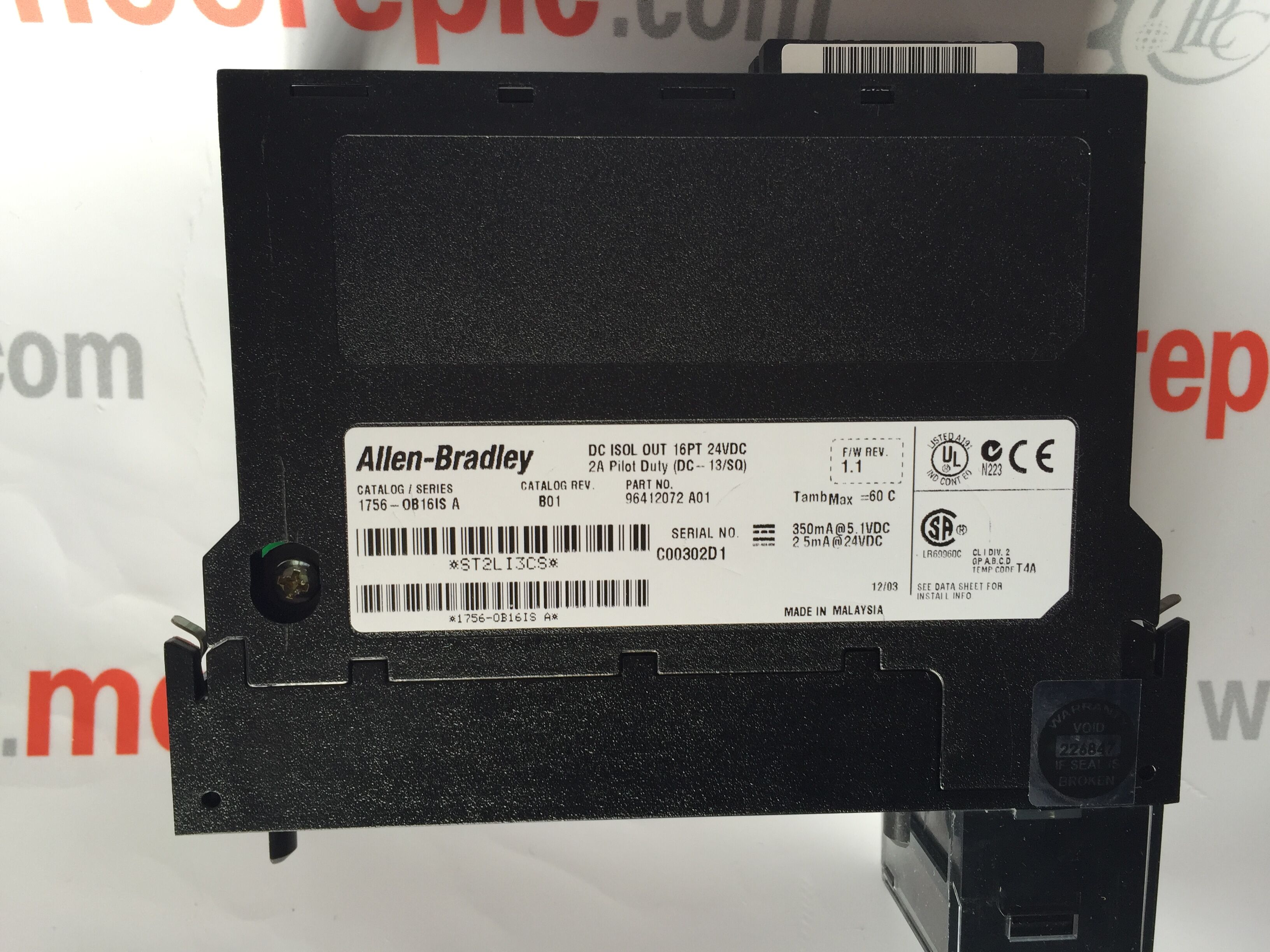 AB ICS Triplex T8120 Trusted TMR Processor Intfc Adapter